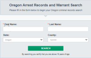 Accessing Mugshots in Yamhill County, Oregon